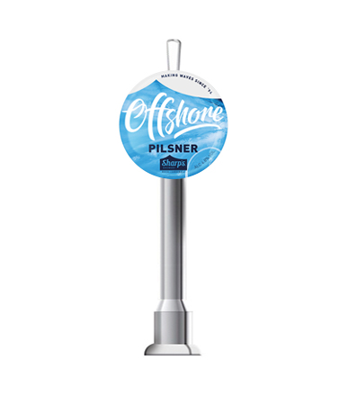 SHARPS OFFSHORE PILSNER - Glamorgan Brewing