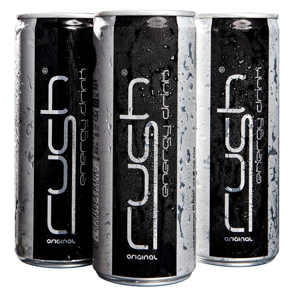 RUSH ENERGY DRINK - Glamorgan Brewing